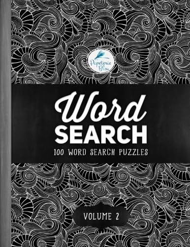 Word Search: 100 Word Search Puzzles: Volume 2: Papeterie Bleu ...
