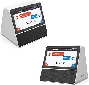 Front Desk Reception Translator 7 Inch Dual Screen Display Translation