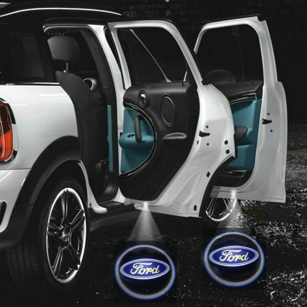 Buy Komingo 2pc Courtesy Door Light Car Door Shadow Laser Projector ...