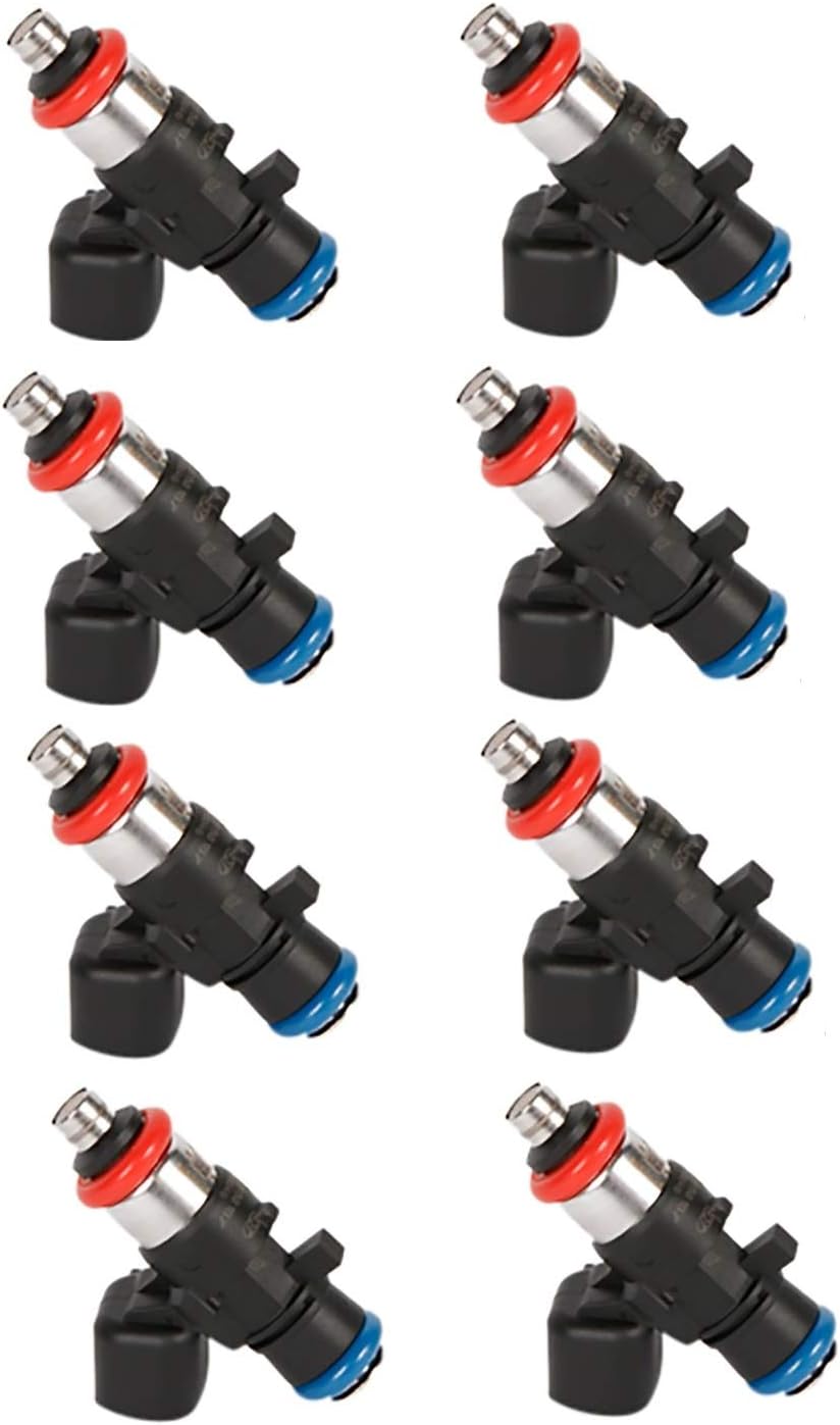 Amazon.com: Set of 8 Fuel Injectors Kit GM OE For Cadillac CTS Chevy ...