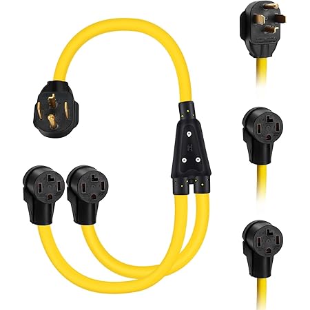 Amazon.com: Parkworld 886580 Dryer Splitter, 240V Splitter NEMA 10-30P ...