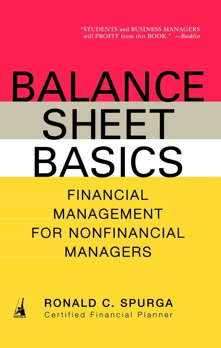 Amazon.com: Balance Sheet Basics: Financial Management for Nonfinancial ...
