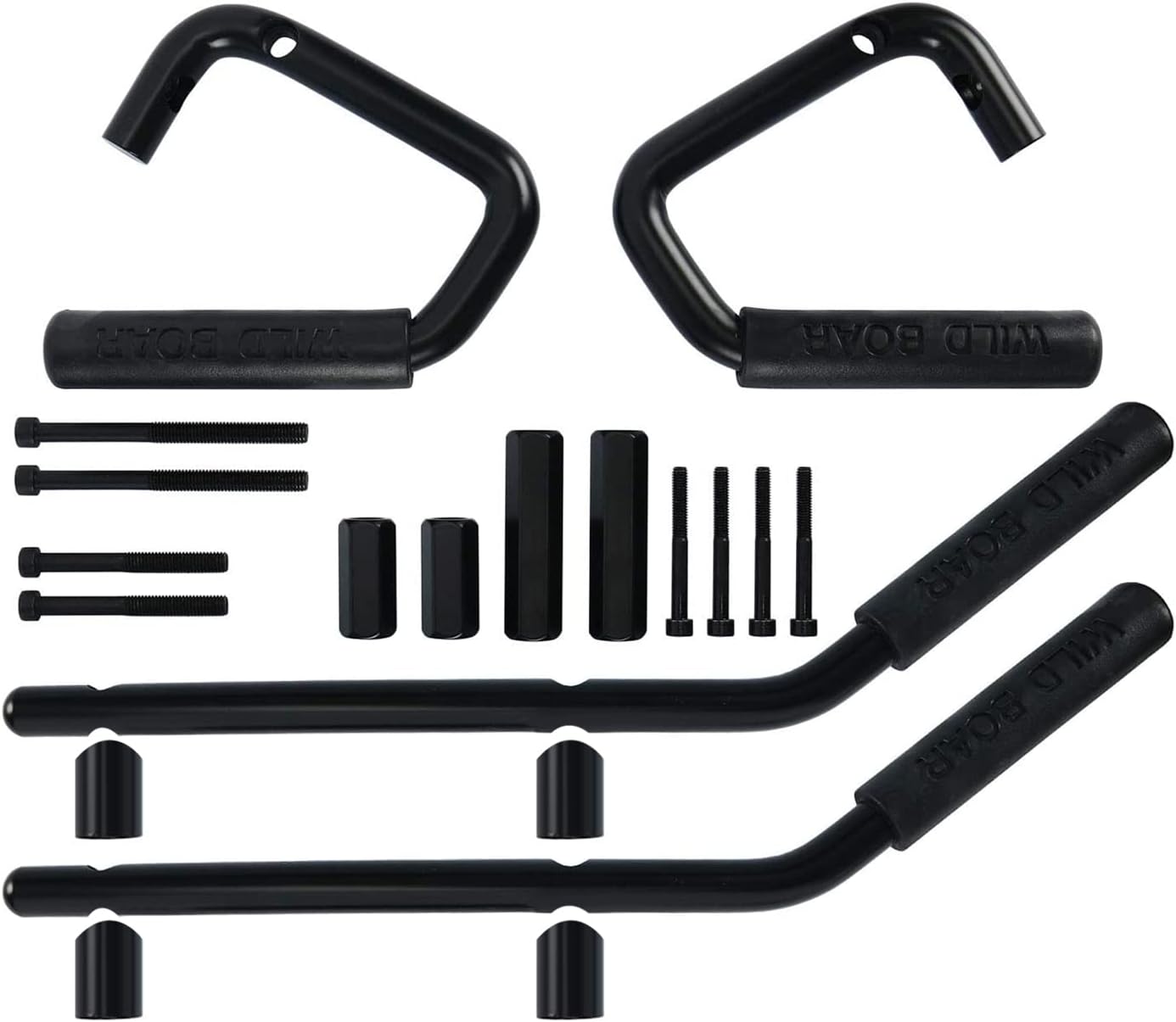 Amazon.com: FreeTec Front and Rear Grab Handles Kit Grab Bars ...