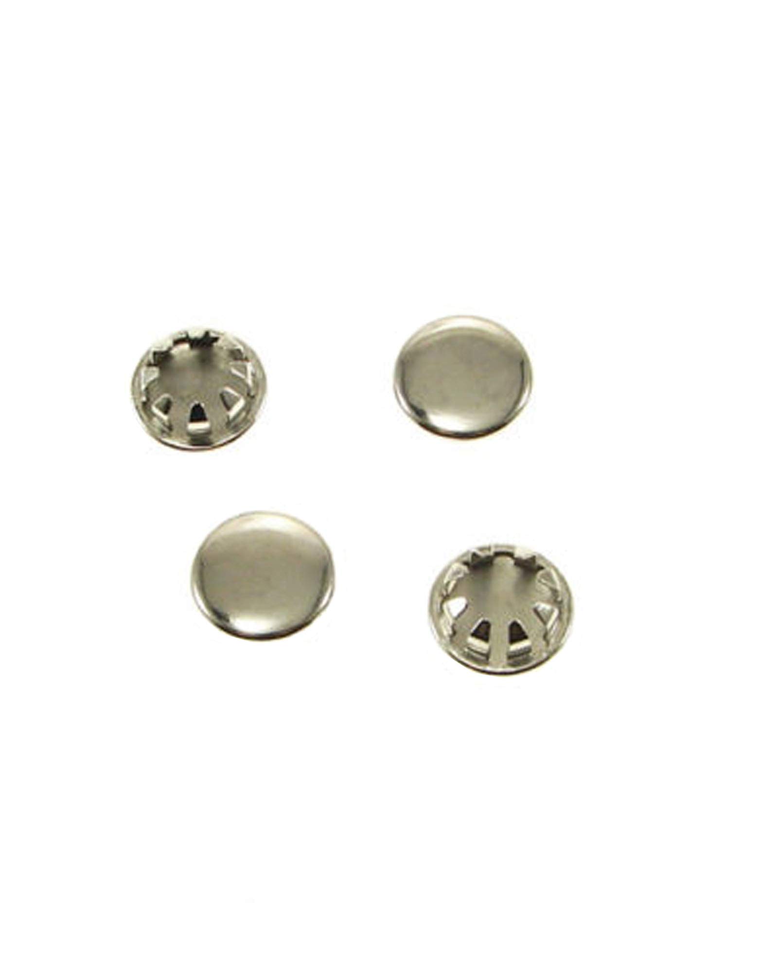 Amazon.com: 4 Pack 5/8" Metal Hole Plugs - Nickel Plated Steel Round ...