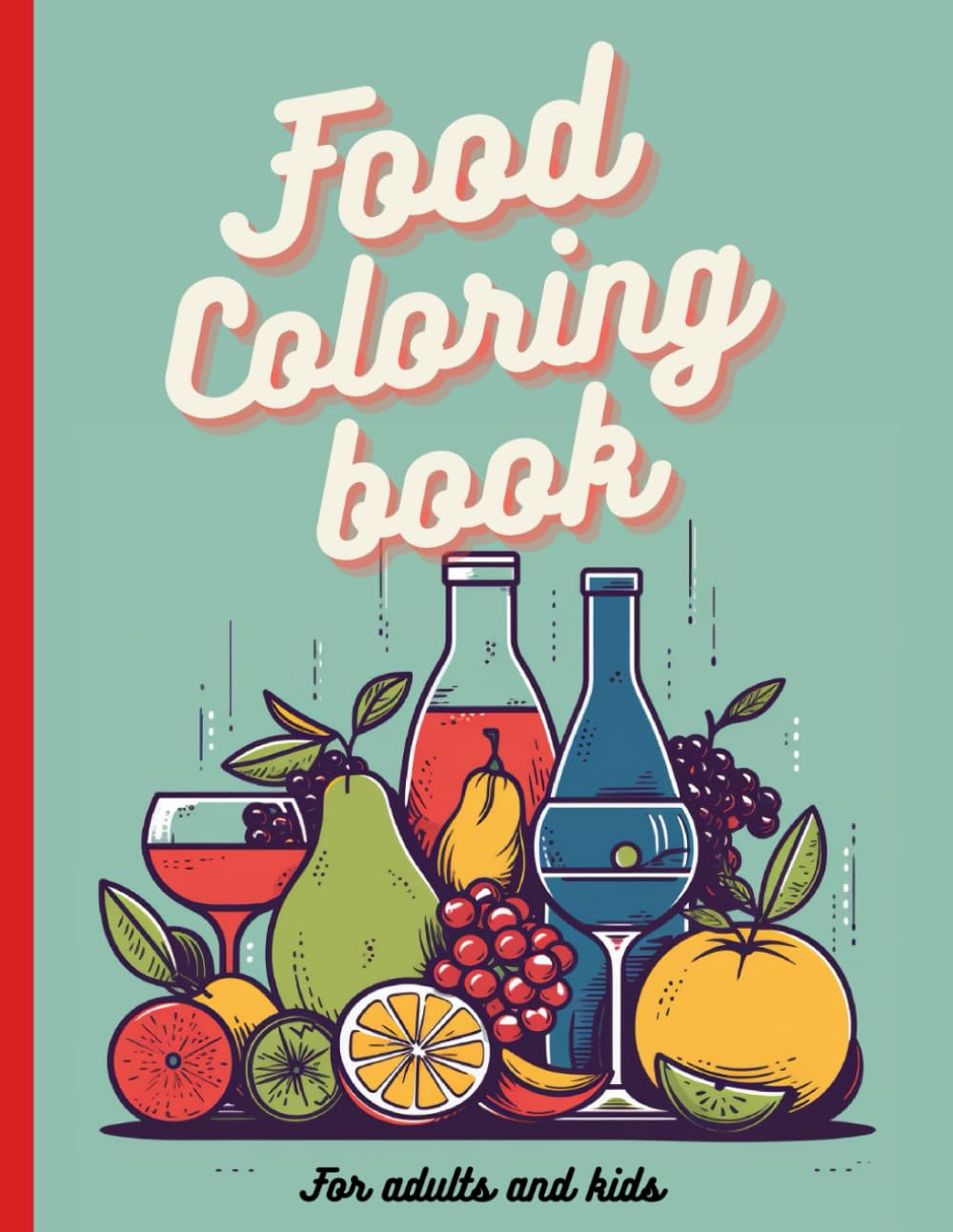 Food coloring book: Pagano Mary M: 9798873007097: Amazon.com: Books