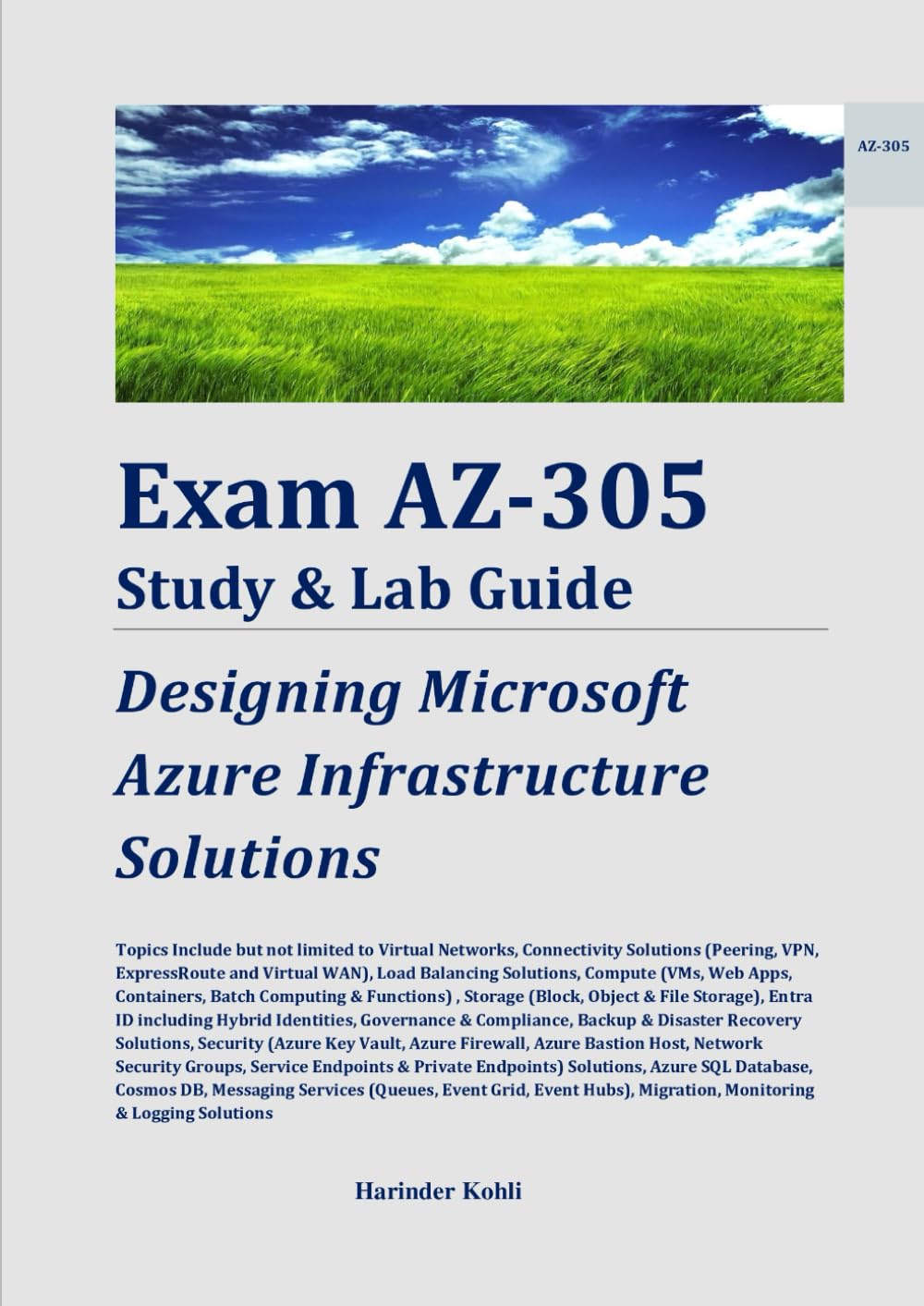 Exam Az 305 Study And Lab Guide Designing Microsoft Azure | Desertcart ...