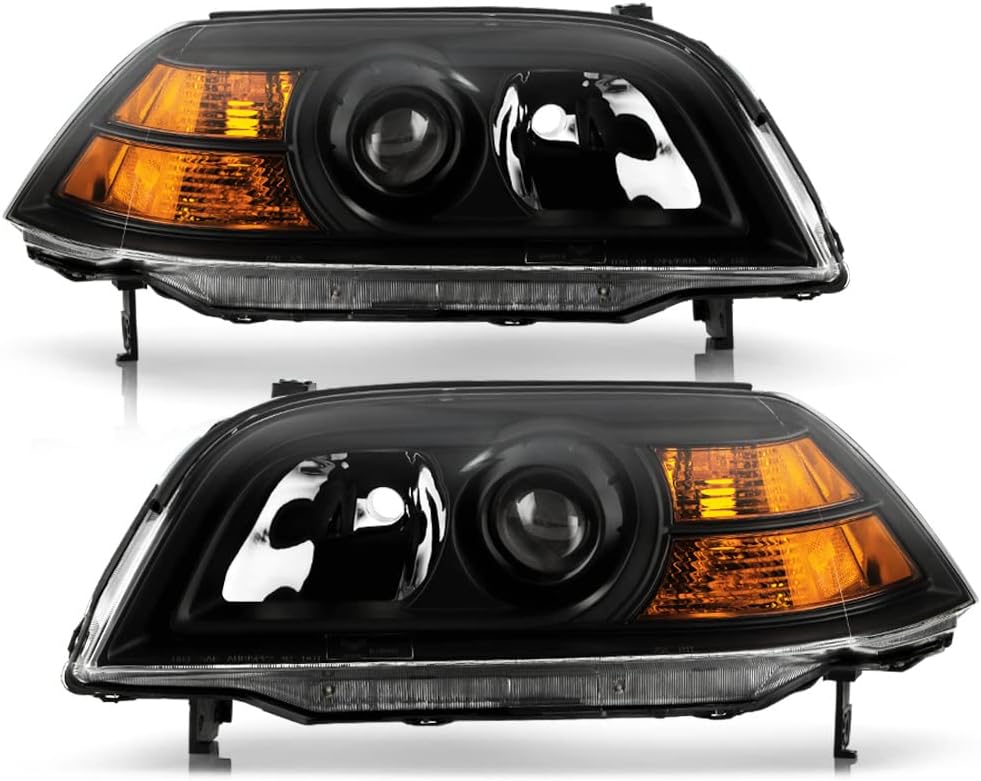 Amazon.com: VIPMOTOZ OE-Style Projector Headlights Headlamps Compatible ...