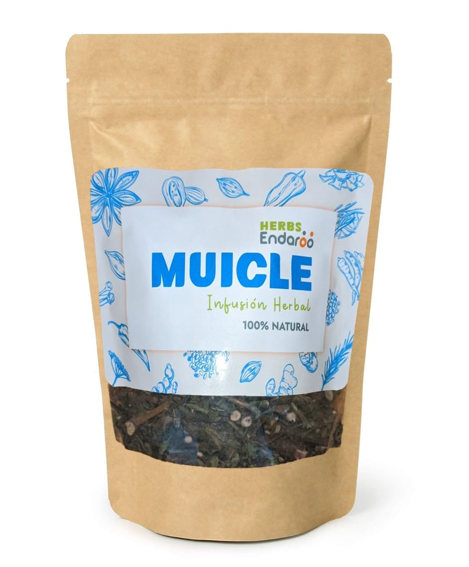 Muicle - 150 gr de té 100% Natural, Tisana Organica (150gr por Bolsa ...