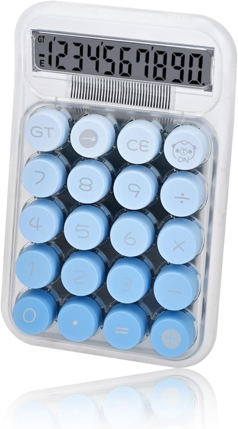 Amazon.com : Mr. Pen- Mechanical Switch Calculator, 12 Digits, Large ...