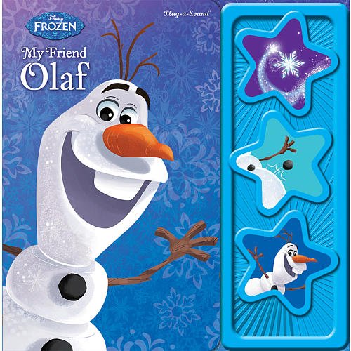 Amazon.com: Disney Frozen 3-Button Sound Book - Olaf: 9781450896597 ...