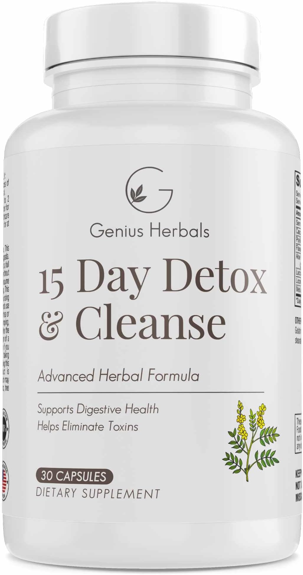 Amazon.com: Mayfair Naturals 15 Day Cleanse Colon Detox, Dietary ...