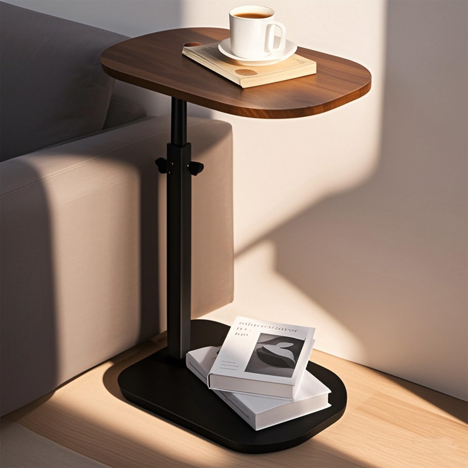 Amazon.com: Eansstofars Adjustable C Table for Small Place, Modern C ...