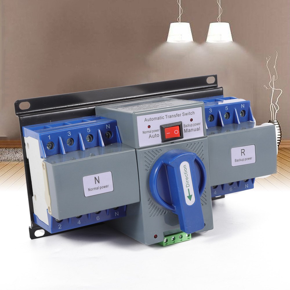 Snapklik.com : VPABES 63A 4P Dual Power Automatic Transfer Switch, AC ...