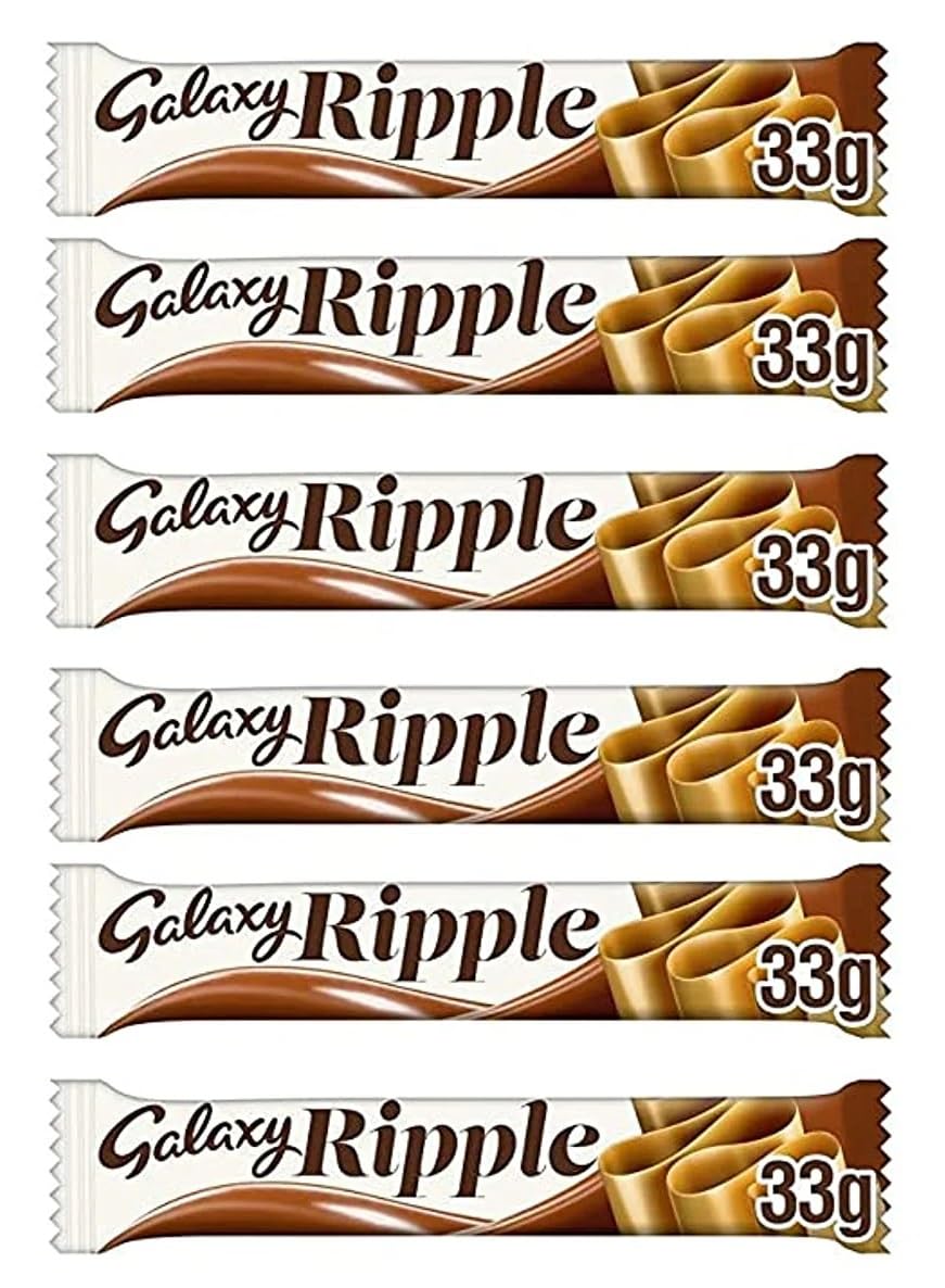 Galaxy Ripple Luxuriously Smooth And Creamy Milk Chocolate With Ripple ...
