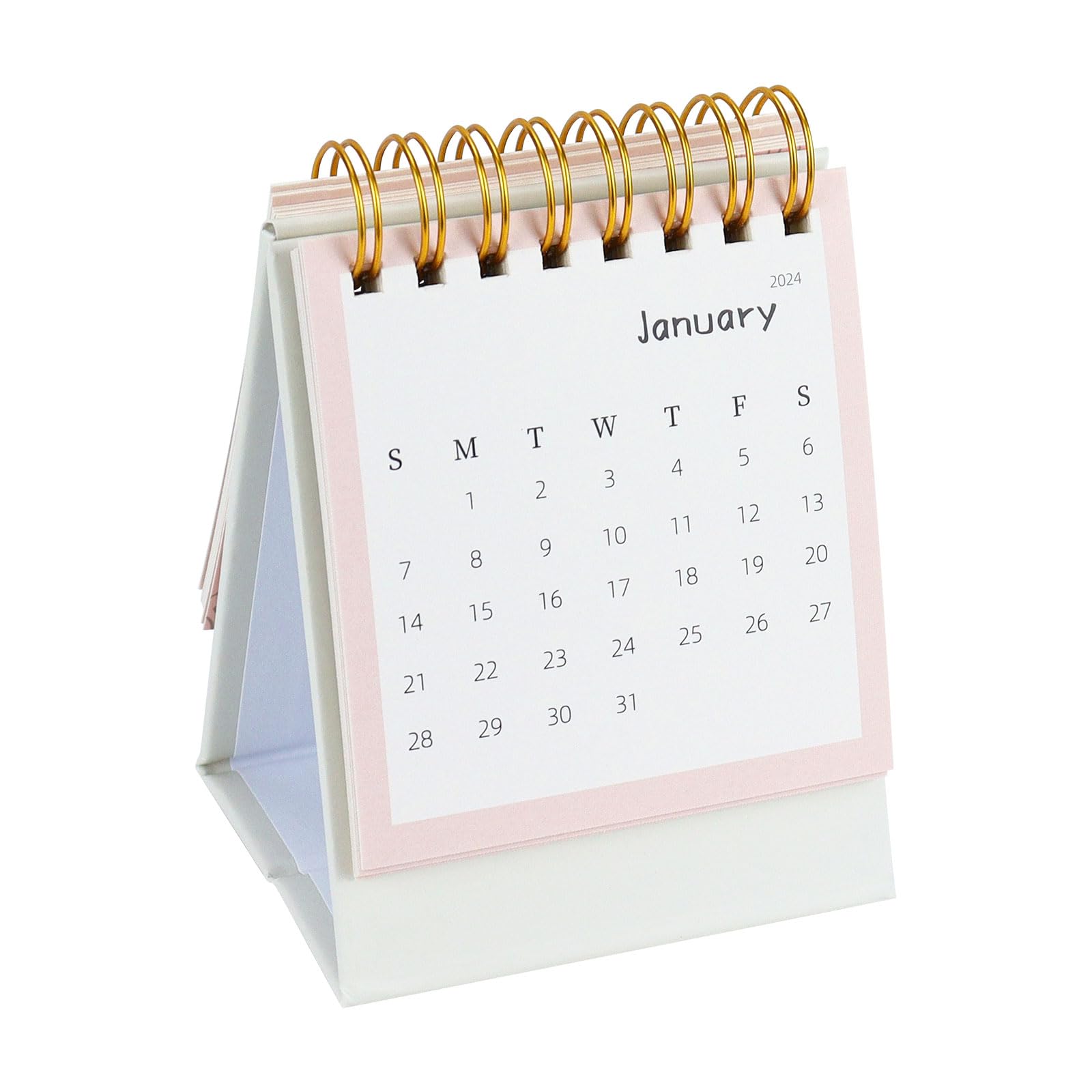 Snapklik.com : Mini Desk Calendar 2024, Small Desktop Calendar (3.9"x3 ...