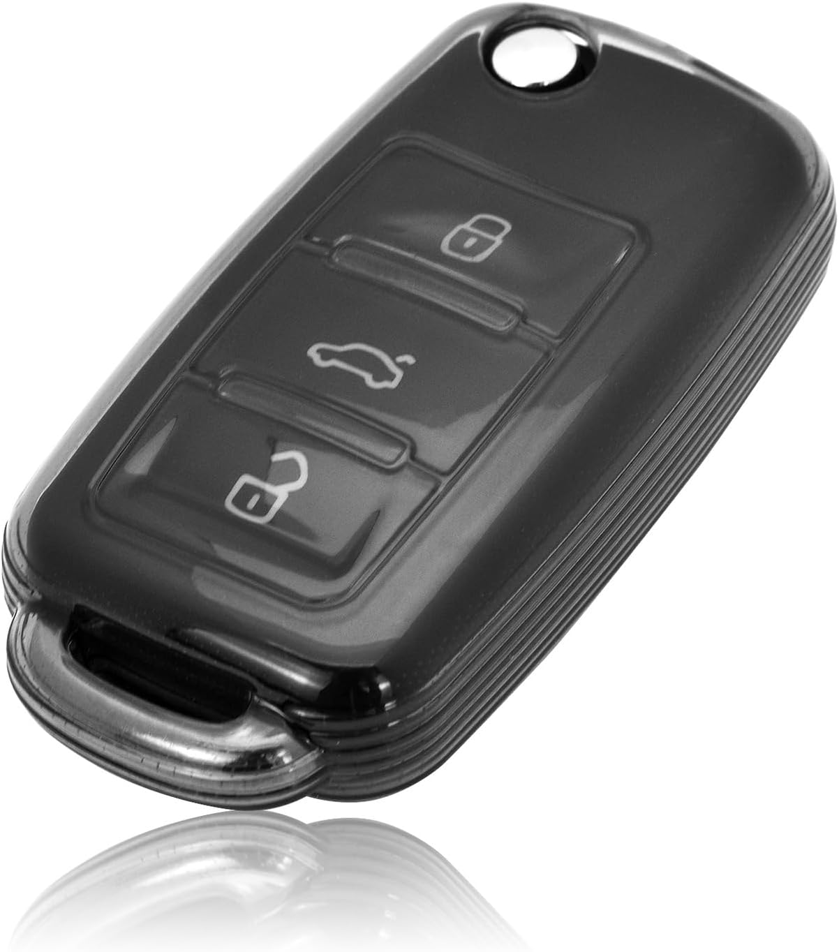 JVCV® Soft TPU Transparent Cover Compatible with Volkswagen Polo Vento ...