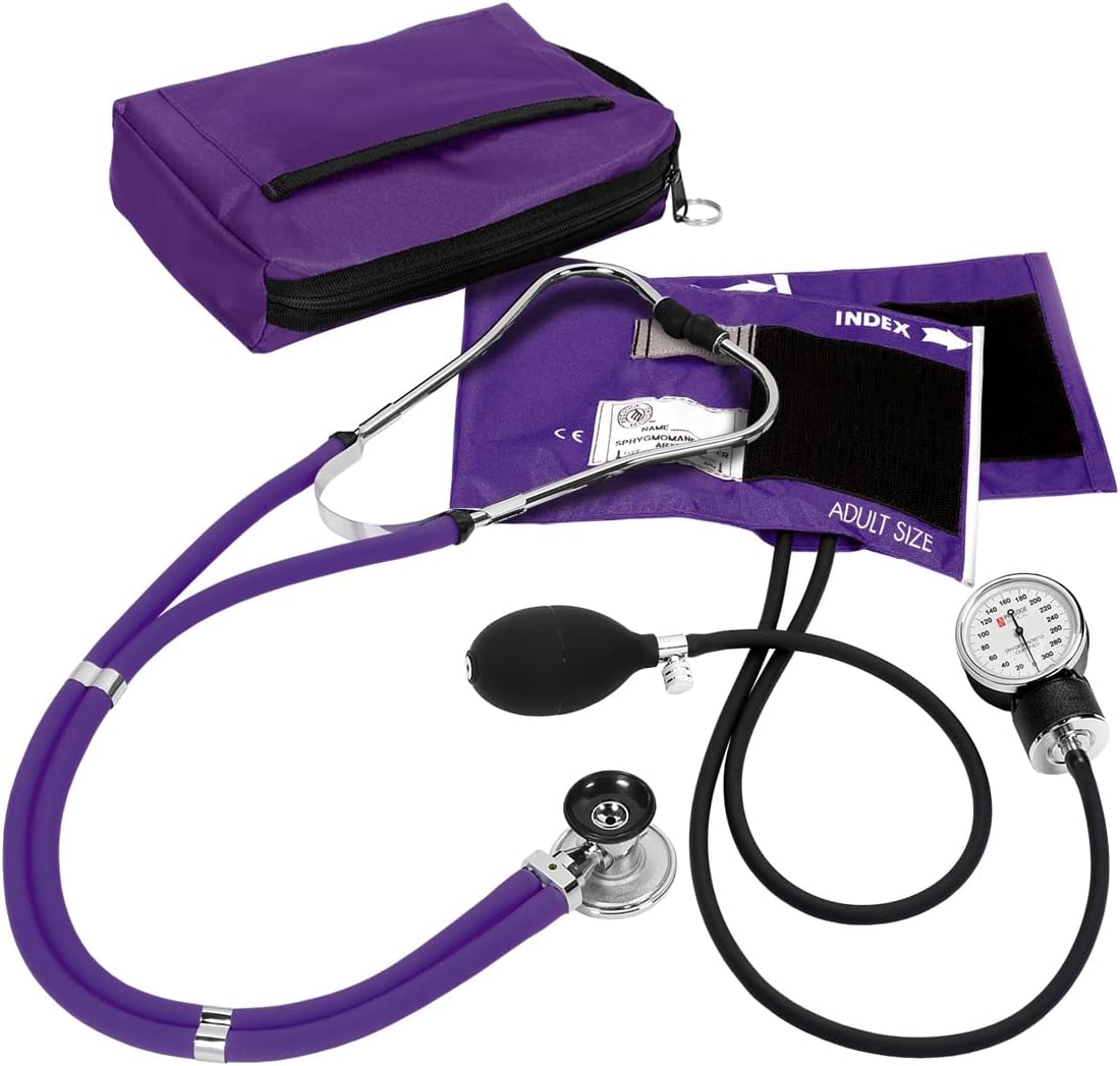 Amazon.com: Prestige Sphygmomanometer & Stethoscope Kit with Matching ...