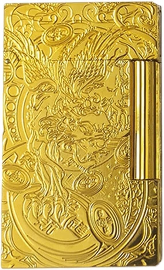 XOTAK Metal Traditional Flame Cigar Lighter, Refillable Soft Flame ...