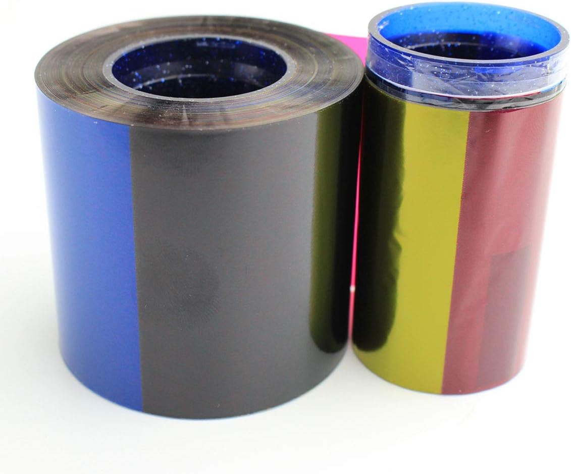 Amazon.com: ZUYE YMCKT 535000-003 Color Ribbon for Datacard CP60 CD ...