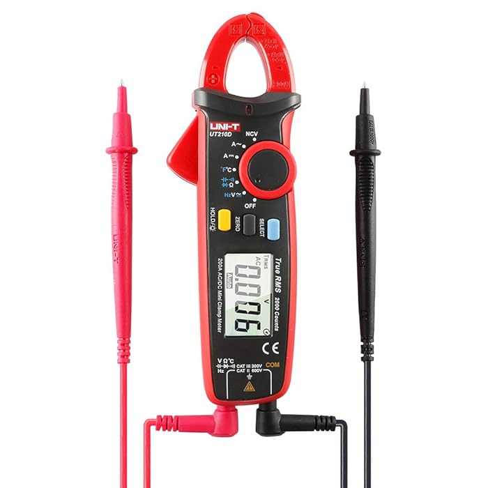 Buy YIRU UNI-T UT210D AC/DC 200A True RMS Auto-Range Digital Multimeter ...