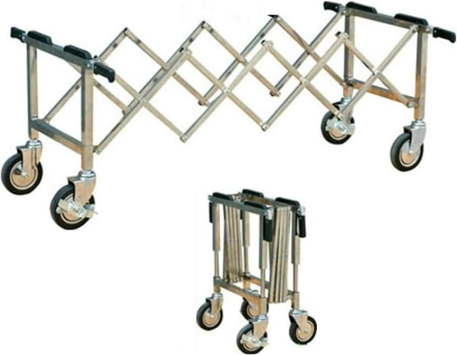 Amazon.com: Stainless Steel Funeral Stretcher Cart Church Truck Coffin ...