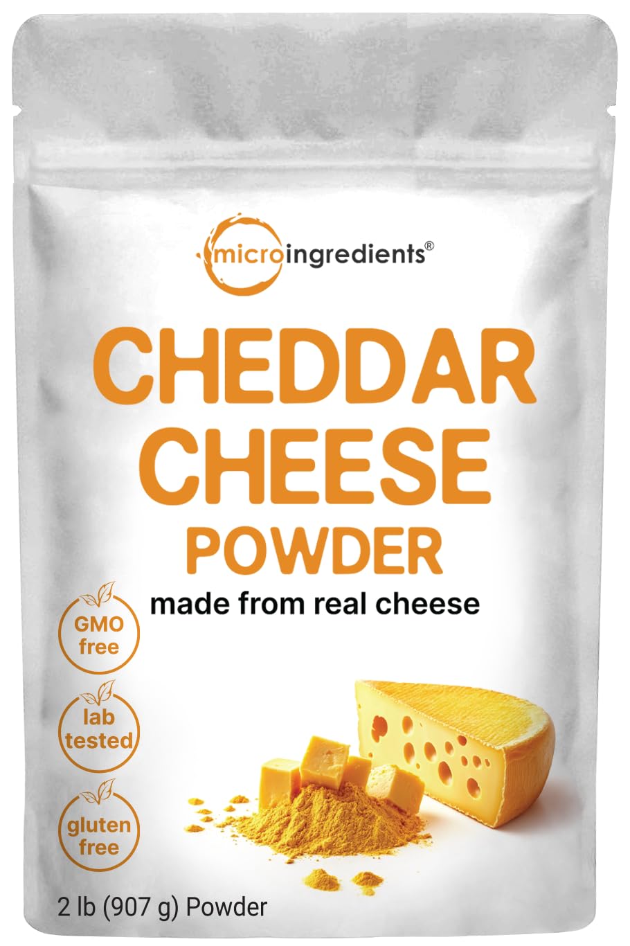 Amazon.com: Cheddar Cheese Powder with Whey Protein Concentrate, 2lbs ...