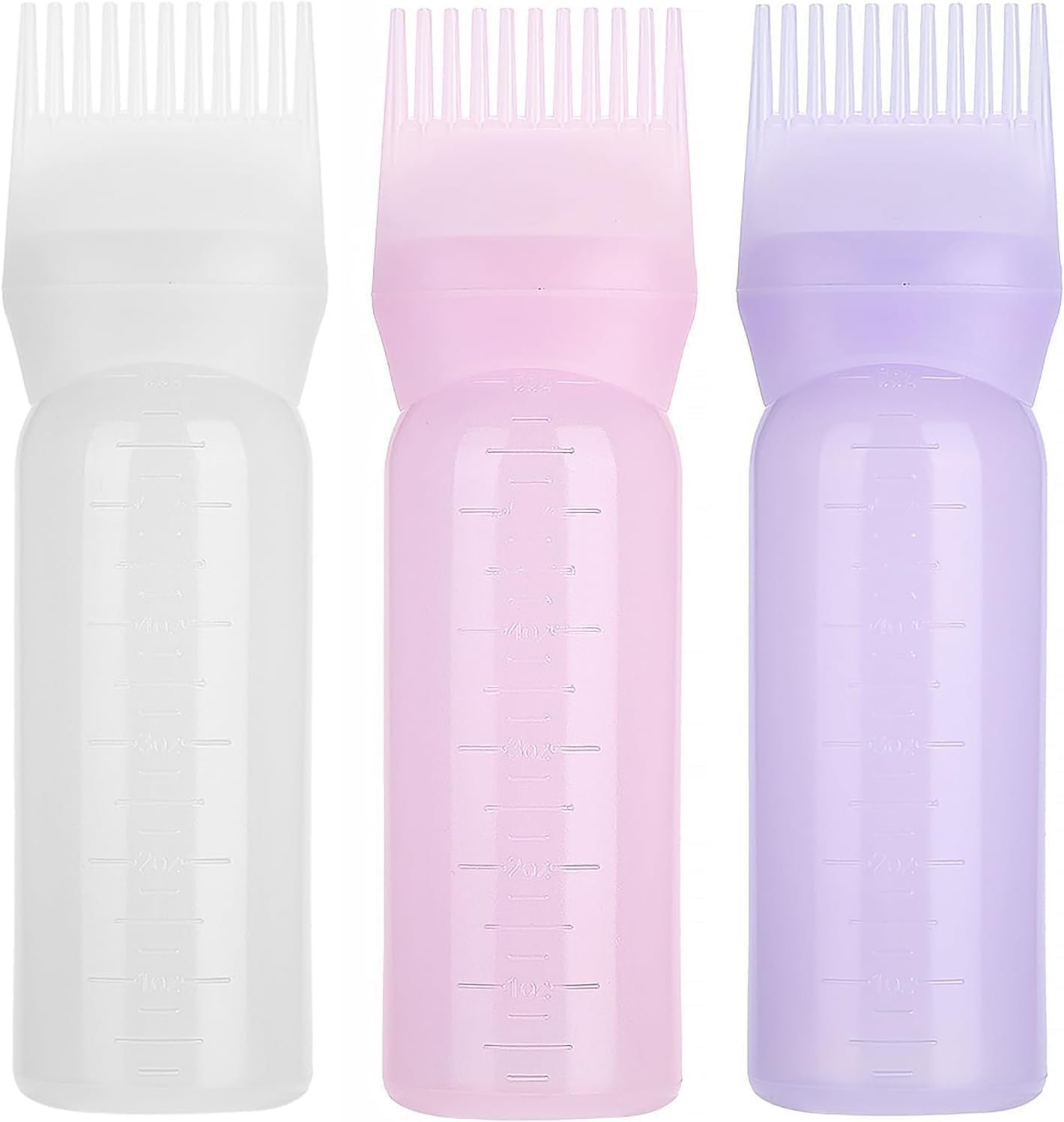 Amazon.com : Pimoys Root Comb Applicator Bottle and Continuous Hair ...
