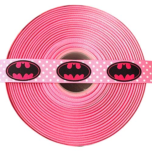 Batman Pink Logo GOZOO Batman T Shirt Damen Bats Love Pink 100%