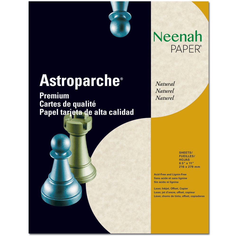 Amazon.com: Natural Parchment Paper 25 Sheets 8.5 X 11