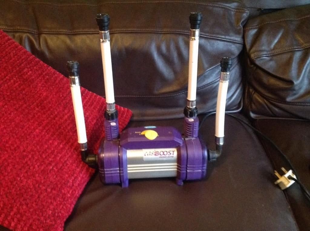 ShowerForce Easiboost 2.0 Bar Shower Pump : Amazon.co.uk: DIY & Tools