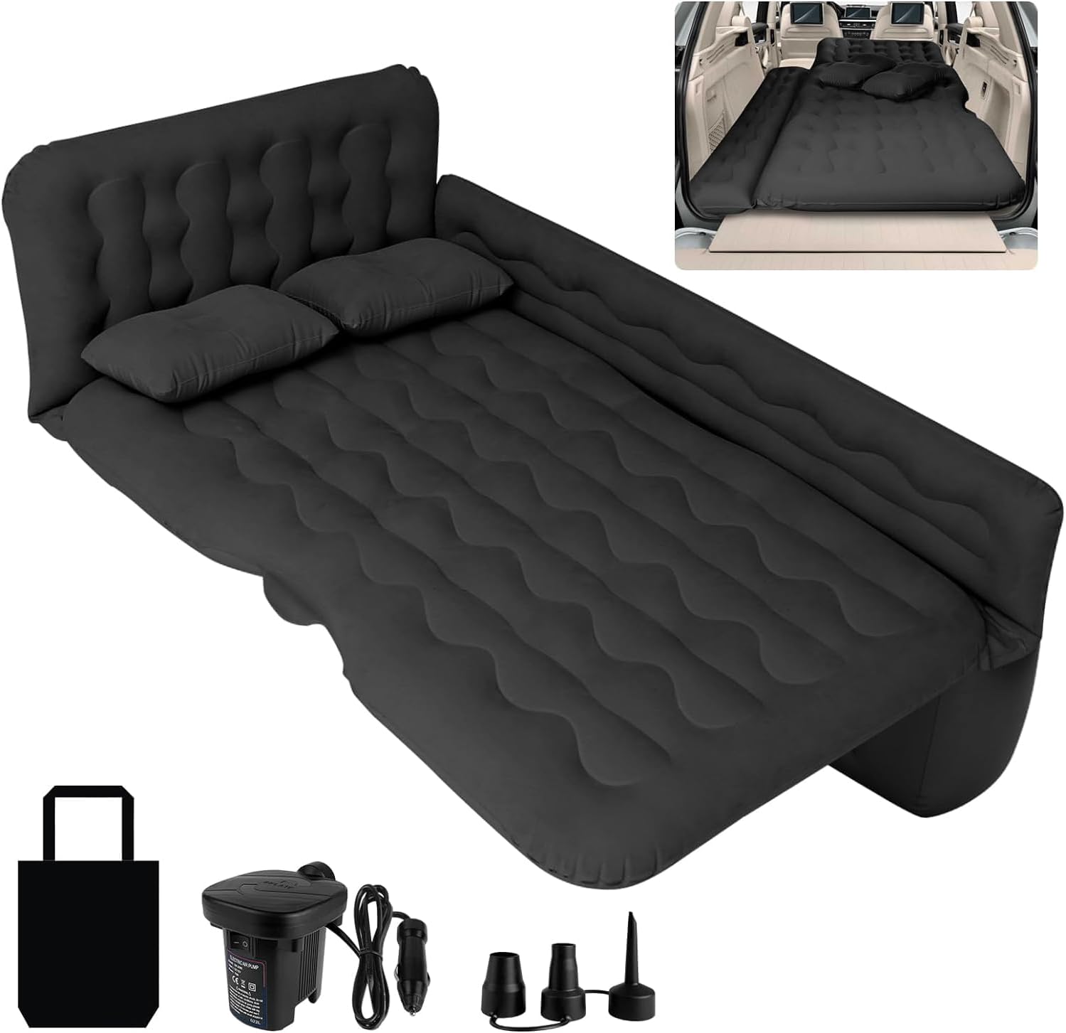 Amazon.com : HNXKB SUV Air Mattress Camping Bed - Car Mattress Back ...