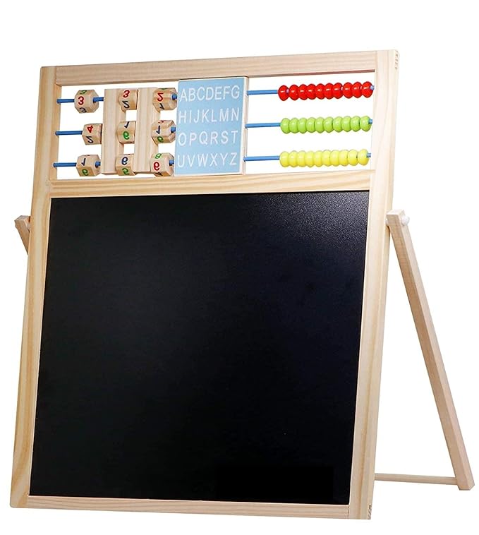 Buy Toy Imagine Wooden 2 in 1 White Board & Black Board for Kids ...