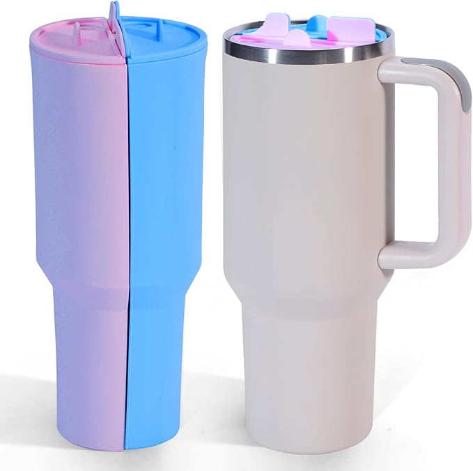 Amazon.com: Compatible Stanley Cup 40 Oz 2 In 1 Beverage Separator ...