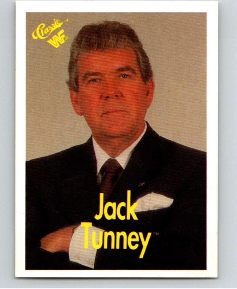 Amazon.com: 1990 Classic WWF #56 Jack Tunney V69658 : Collectibles ...