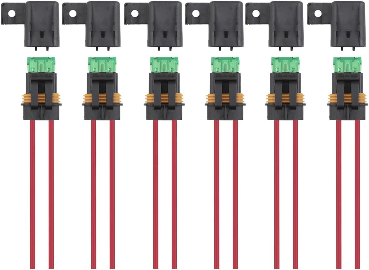 Amazon.com: Calterm 08231 Weatherproof Panel Mount ATO & ATC Fuse ...