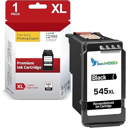 Inkwood Cartucce 545 XL Nero, PG-545XL Sostituzione per Canon 545 XL ...