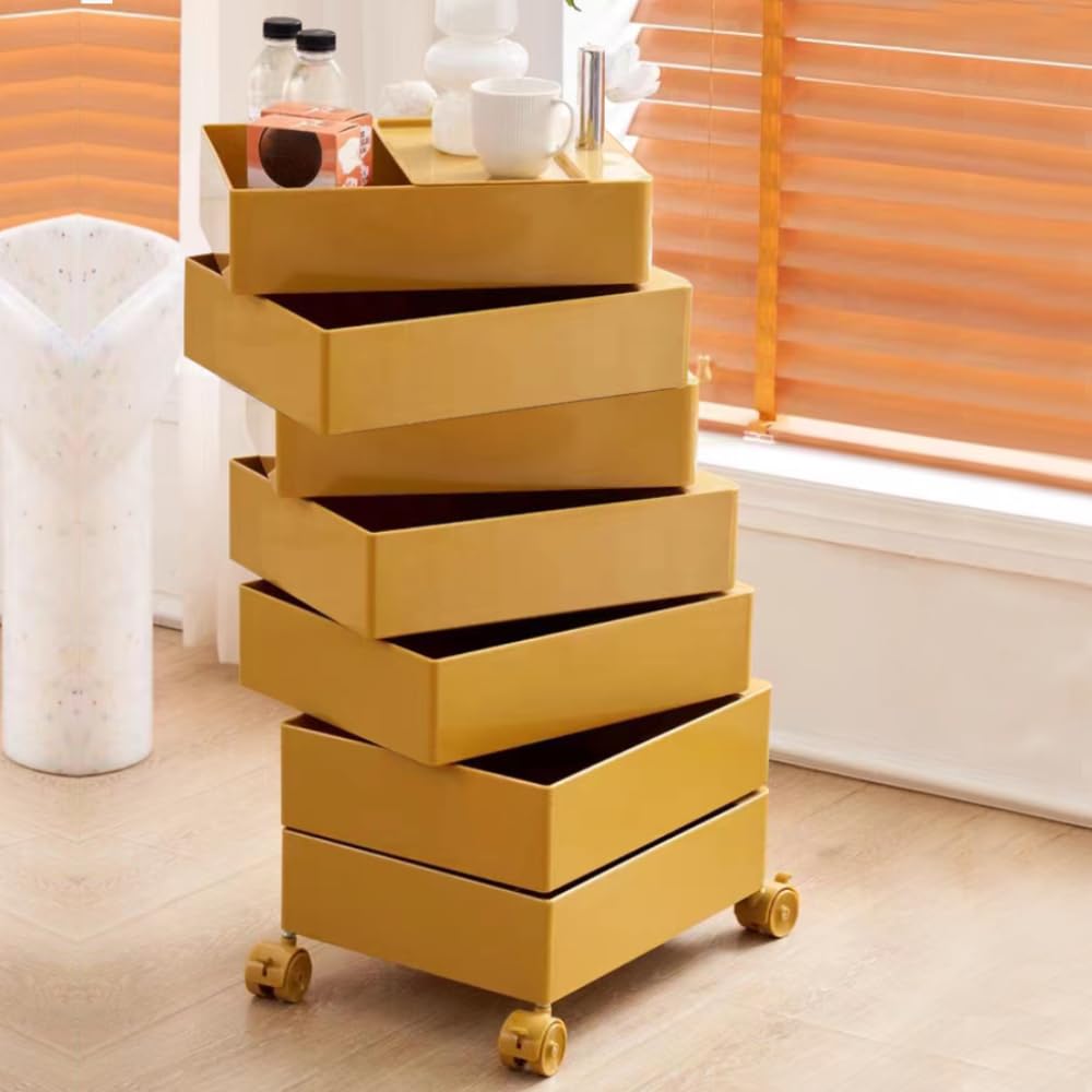 Amazon.com: 360° Movable Rotating Storage End Table Sofa Side Cabinet ...