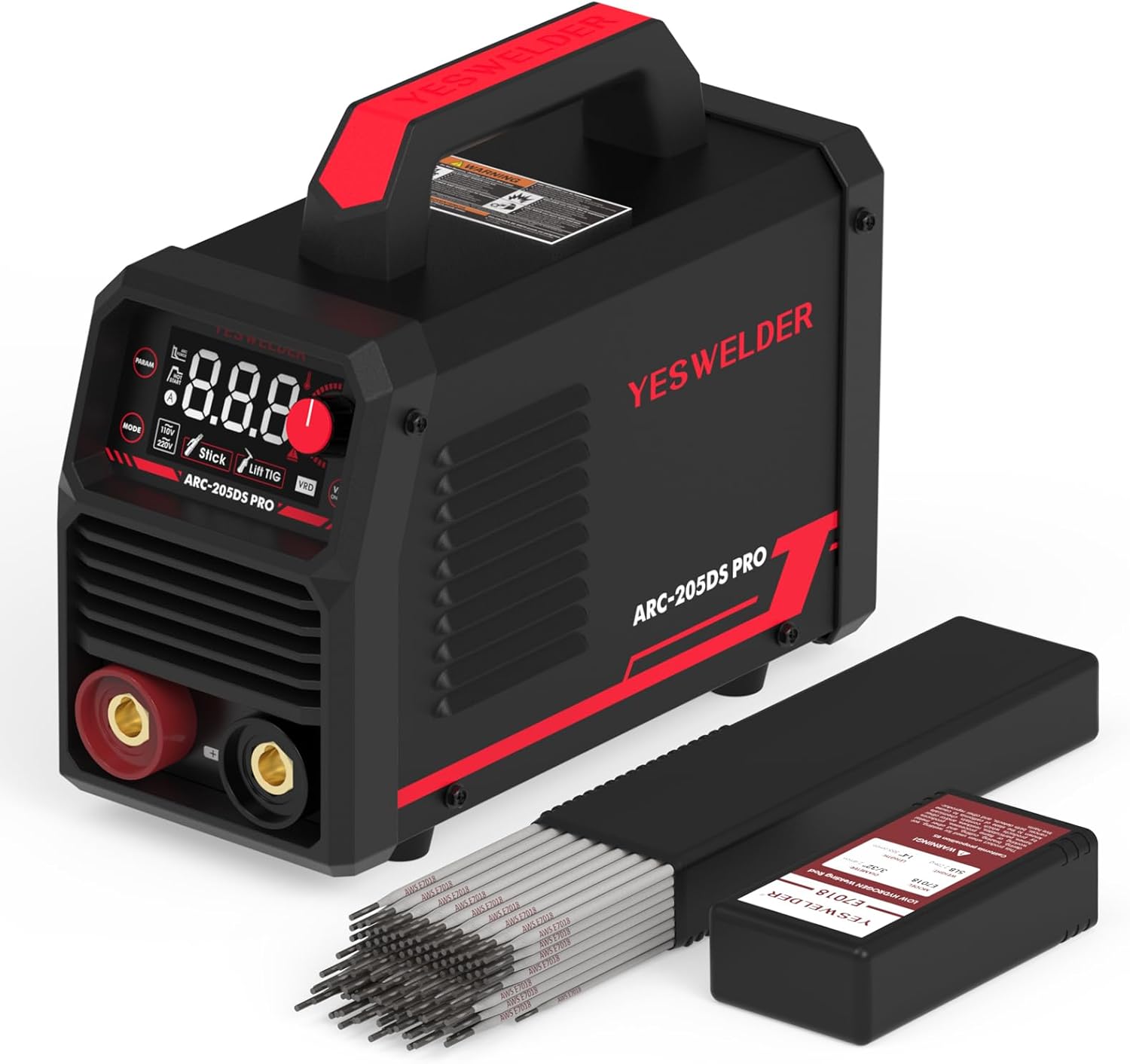 YESWELDER 205Amp Stick Welder&Welding Rods - Amazon.com