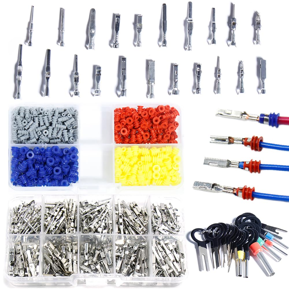 Steckverbinder 12v Sporgo Steckverbinder Pins Kit: 690PCS Pins Elektrik ...