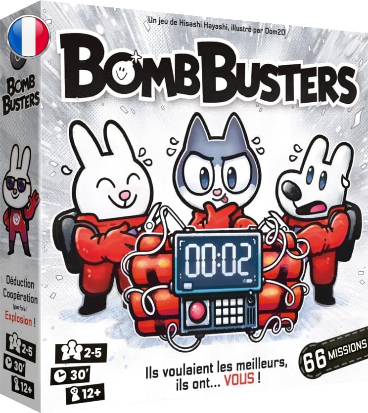 Asmodee | Bomb Busters | EN | Cocktail Games | 12+ | 2-5 Players | 30 ...
