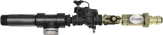 Basepump HB1000-PRO Premium High Volume Water Powered Backup Sump Pump ...