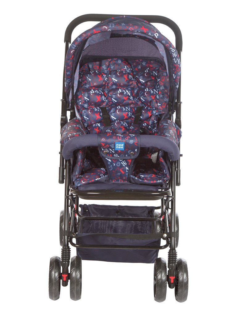 Mee Mee Baby Pram with Soft Cushioned Seat and Full Leg Cover and ...
