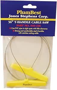 Amazon.com: Jones Stephens Corp - T-Handle Pvc Cable Saw/36 Inch ...