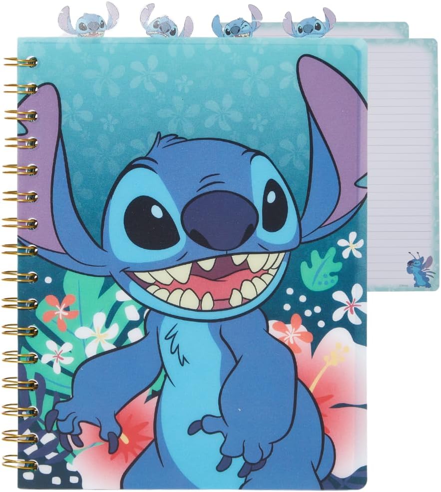 Amazon.com : Disney Stitch Notebook, Lilo and Stitch Gift Box A5 Plush ...