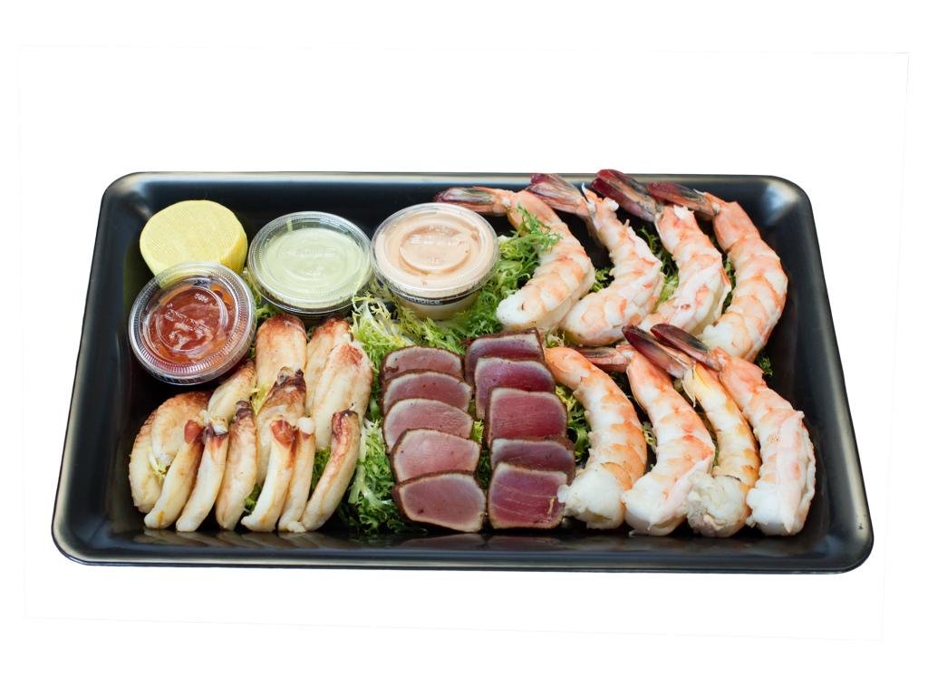 Amazon.com: Daniel's Broiler, Grand Chilled Seafood Platter : Home ...