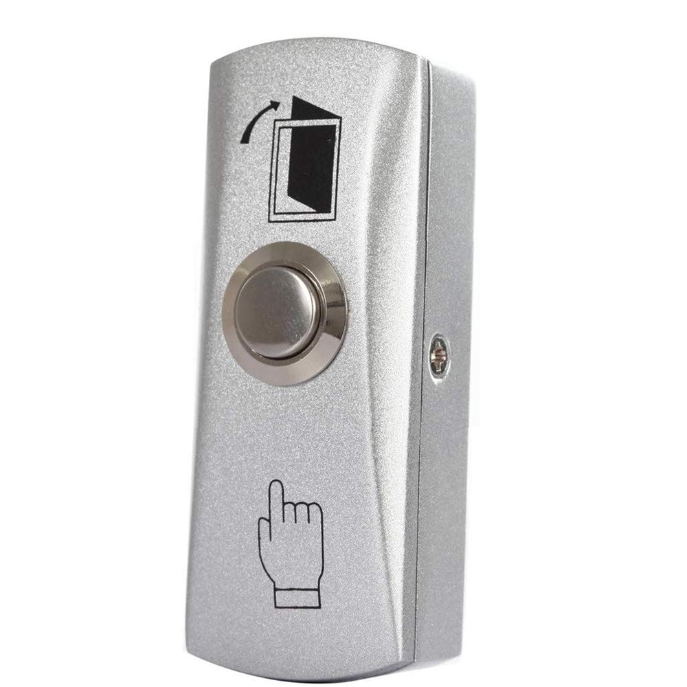 Buy BSTUOKEY Zinc Alloy GATE Door Exit Button Exit Switch for Door ...