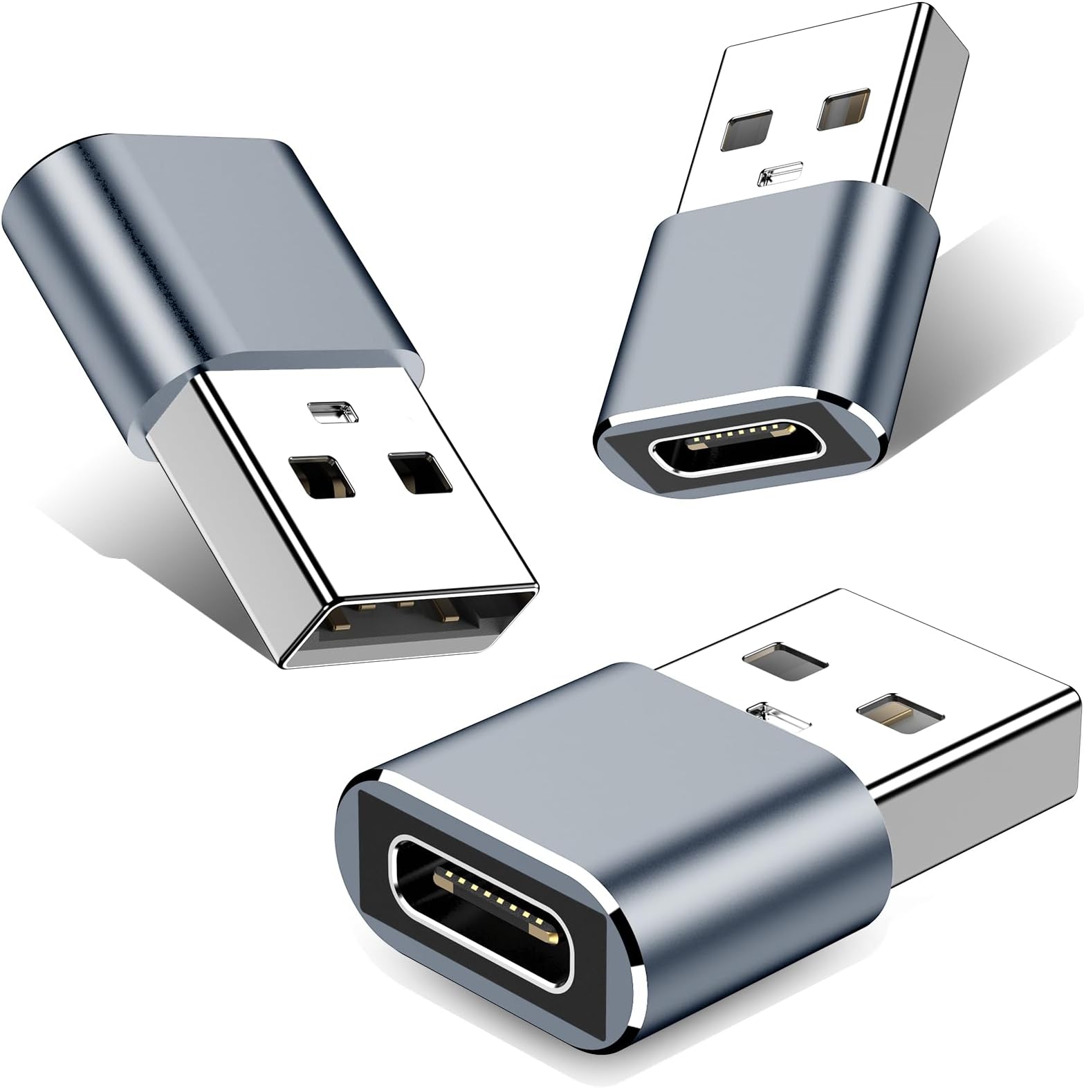 Usb C Extension Adapter VAKS 4-Pack USB C Adapters - USB C Male To ...