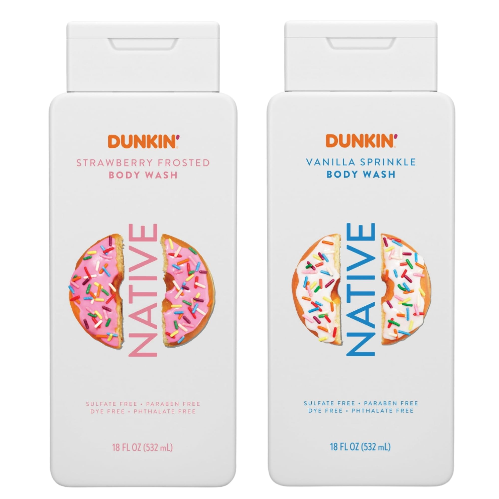 Amazon.com : Native Body Wash Limited Edition Scents | Vanilla Sprinkle ...