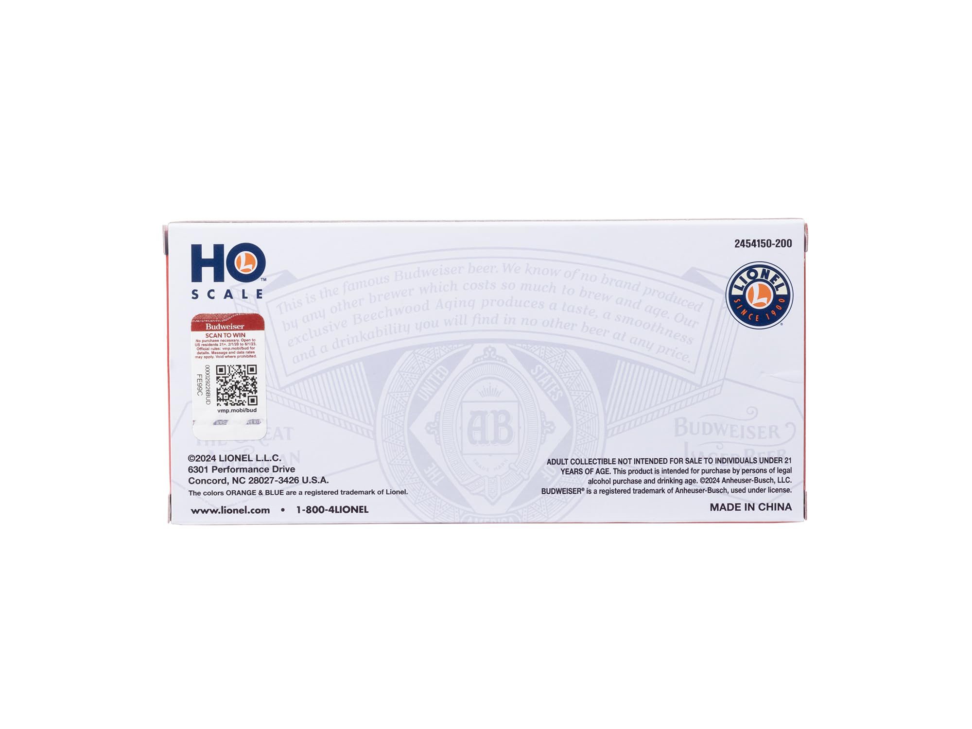 Snapklik.com : Anheuser-Busch Budweiser Military Heritage Can HO Gauge ...