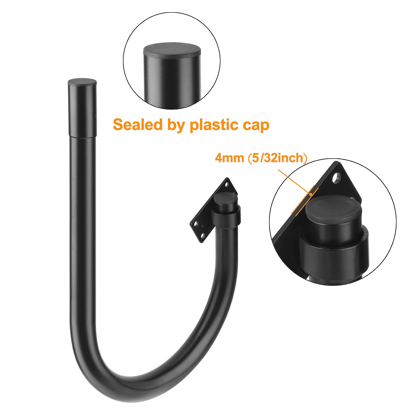 Snapklik.com : Under Eave Satellite Mount, 1-5/8 Roof Mount For Outdoor ...